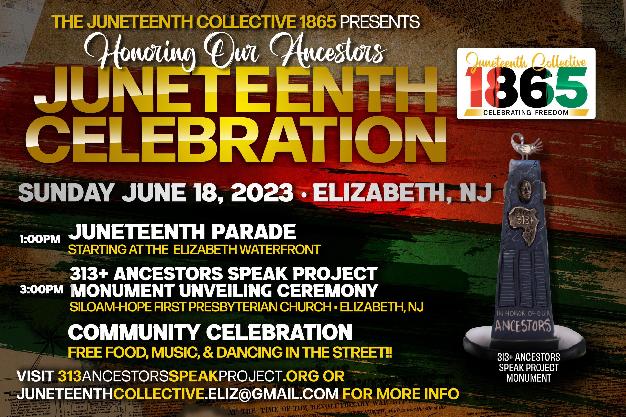 Honoring the 313+ Enslaved and Free African Ancestors